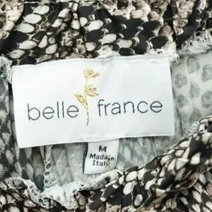 belle france | Pants & Jumpsuits | Nwt Belle France Wide Leg Pleated ...